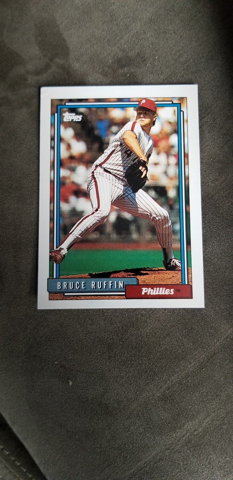 1992 Topps #307 Bruce Ruffin - Philadelphia Phillies | eBay