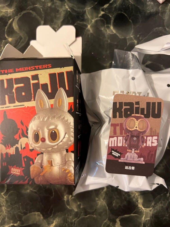POP MART x LABUBU The Monsters Kaiju Tycoco Mythical Mini Figure ...