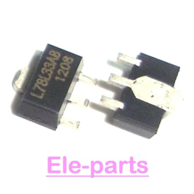 10 PCS L78L33ABUTR SOT-89 L78L33AB L78L33 3.3V 1A Positive Voltage ...