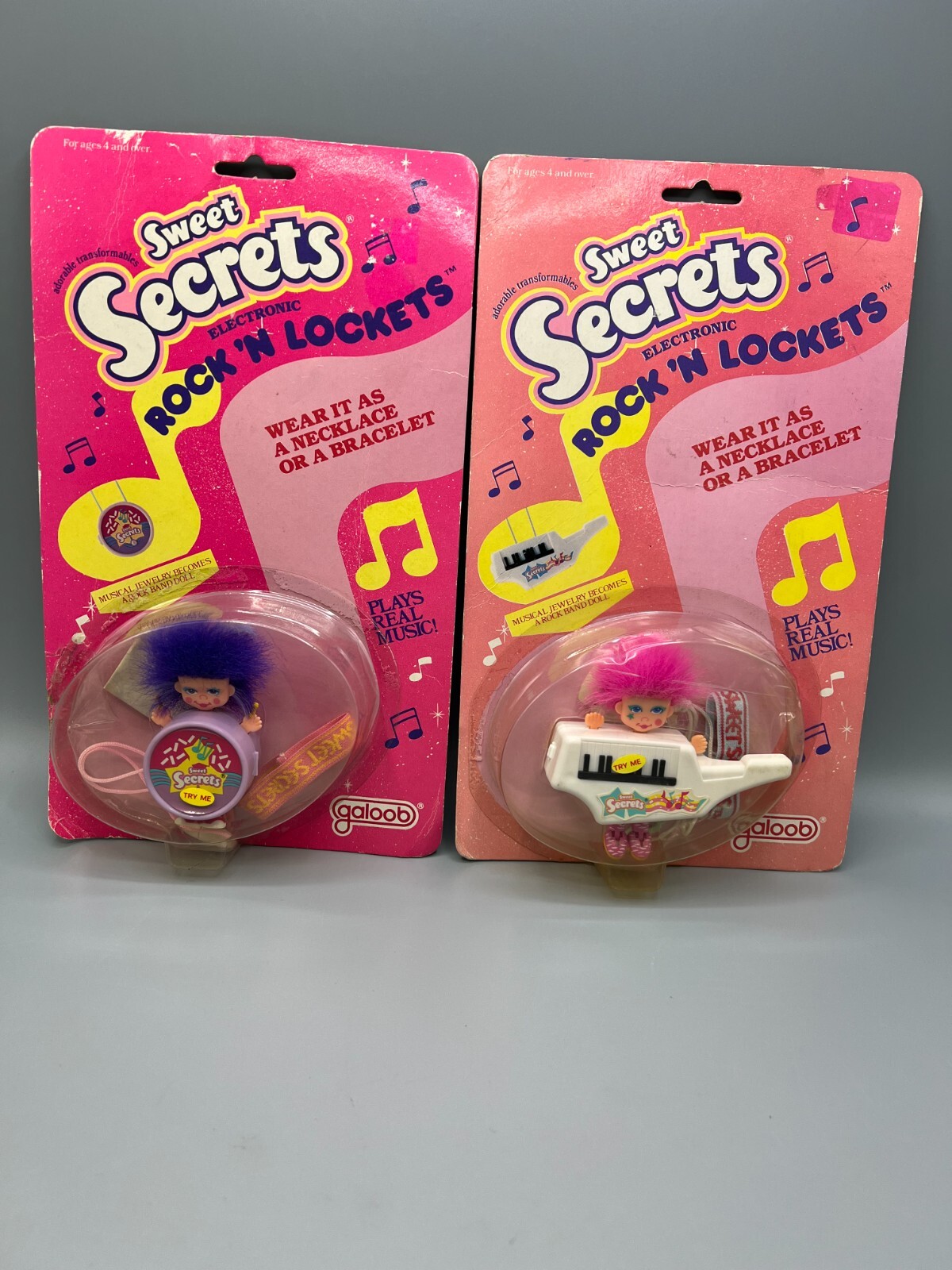 2 Sweet Secrets Rock n Lockets Doll by Galoob | eBay