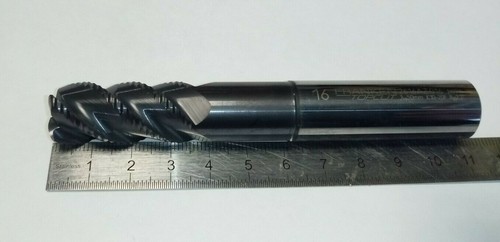 1 Fraise carbure 4 dents Ø 16 RAVAGEUSE queue Ø 16 216AZ016 FRANKEN ...