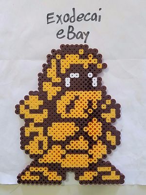 GAMM THE GOLEM LITTLE SAMSON BEAD SPRITE PERLER ART NINTENDO RETRO ...