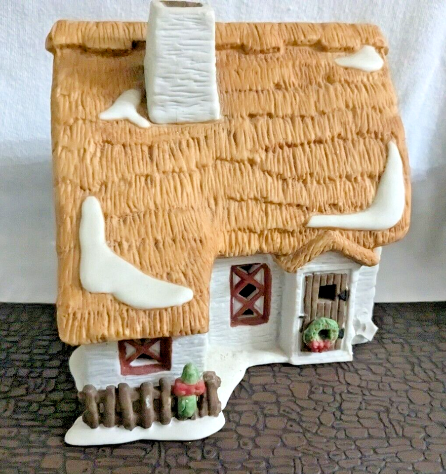 Dept 56 Dickens- 1987 Barley Bree Farmhouse & Barn & A Christmas Carol ...