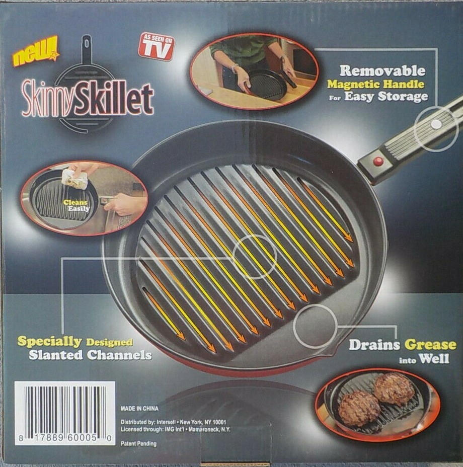 Skinny Skillet - As Seen on TV | eBay