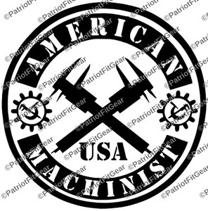 Machinist,American Machinist,Caliper,Micrometer,Milling,CNC,Sticker ...