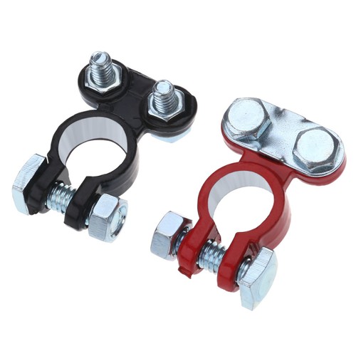 2 Pcs Positive and Negative Pole Terminals Battery Cable Ends Car | eBay