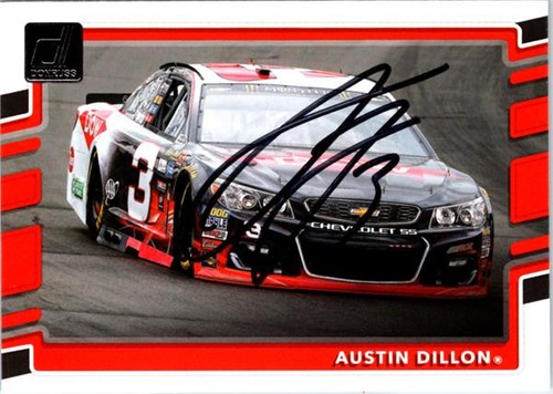 Austin Dillon autographed Trading Card Auto Racing, NASCAR, SC 2018 ...