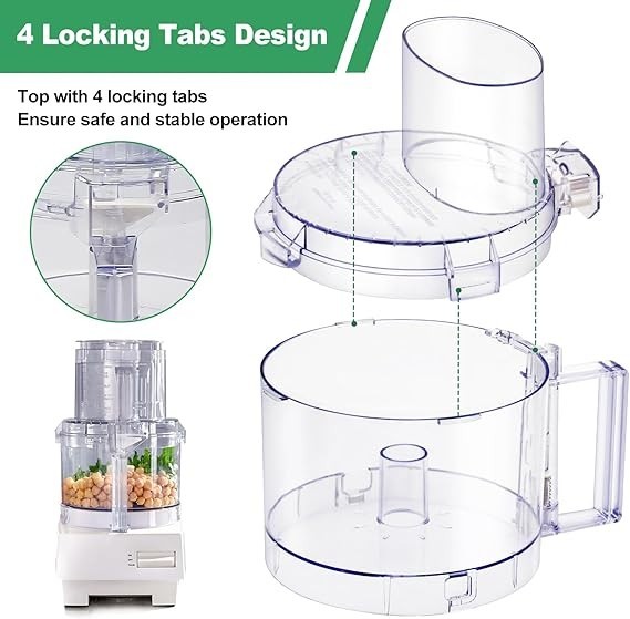 7 Cup Food Processor Replacement Parts Kit for Cuisinart DLC-10 Series ...