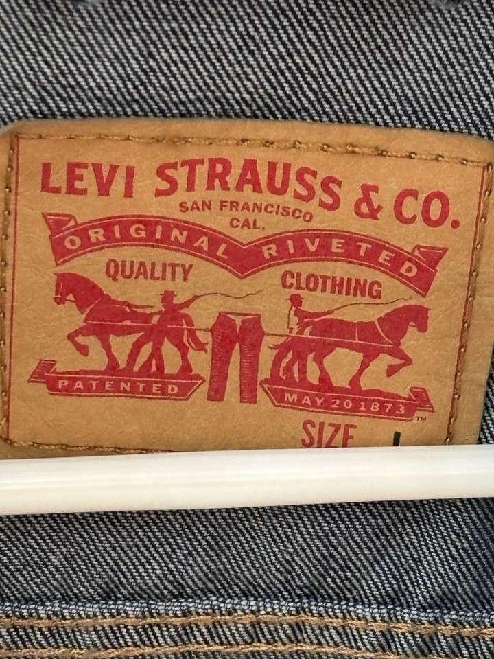 Levi's Red Tag Denim Trucker Jacket Large | eBay