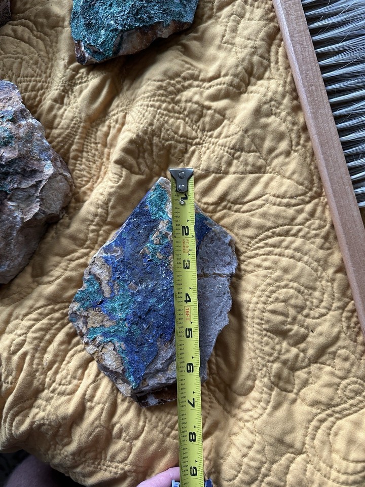 Beautiful Blue Azurite Malachite Chrysocolla Rock Specimen | eBay