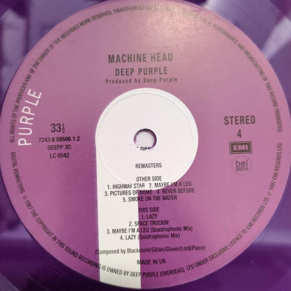 PPL Disc×225th Anniv.Deep Purple M | eBay