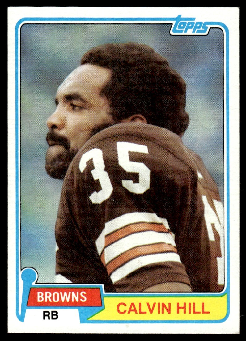 1981 Topps Calvin Hill Cleveland Browns #398 | eBay