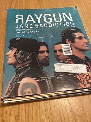 Ray Gun Magazine 51 - Jane’s Addiction Cover Raygun David Carson Design ...