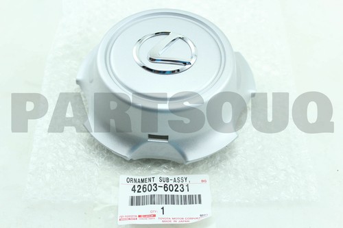 4260360231 Genuine Toyota ORNAMENT SUB-ASSY, WHEEL HUB(FOR FRONT) 42603 ...