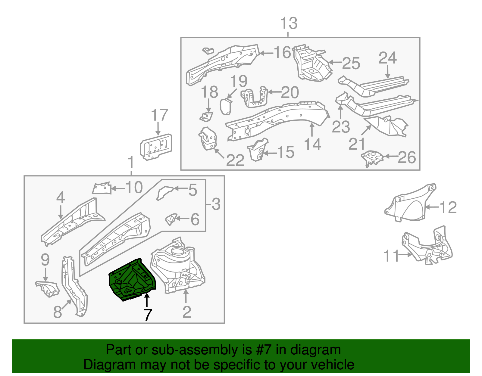 TOYOTA Oem-fender Trim-front Left 5371207020 for sale online | eBay