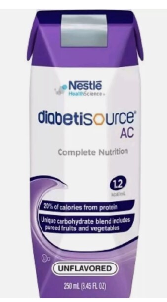 Nestle Diabetisource AC Tube Feeding Formula | Grelly USA