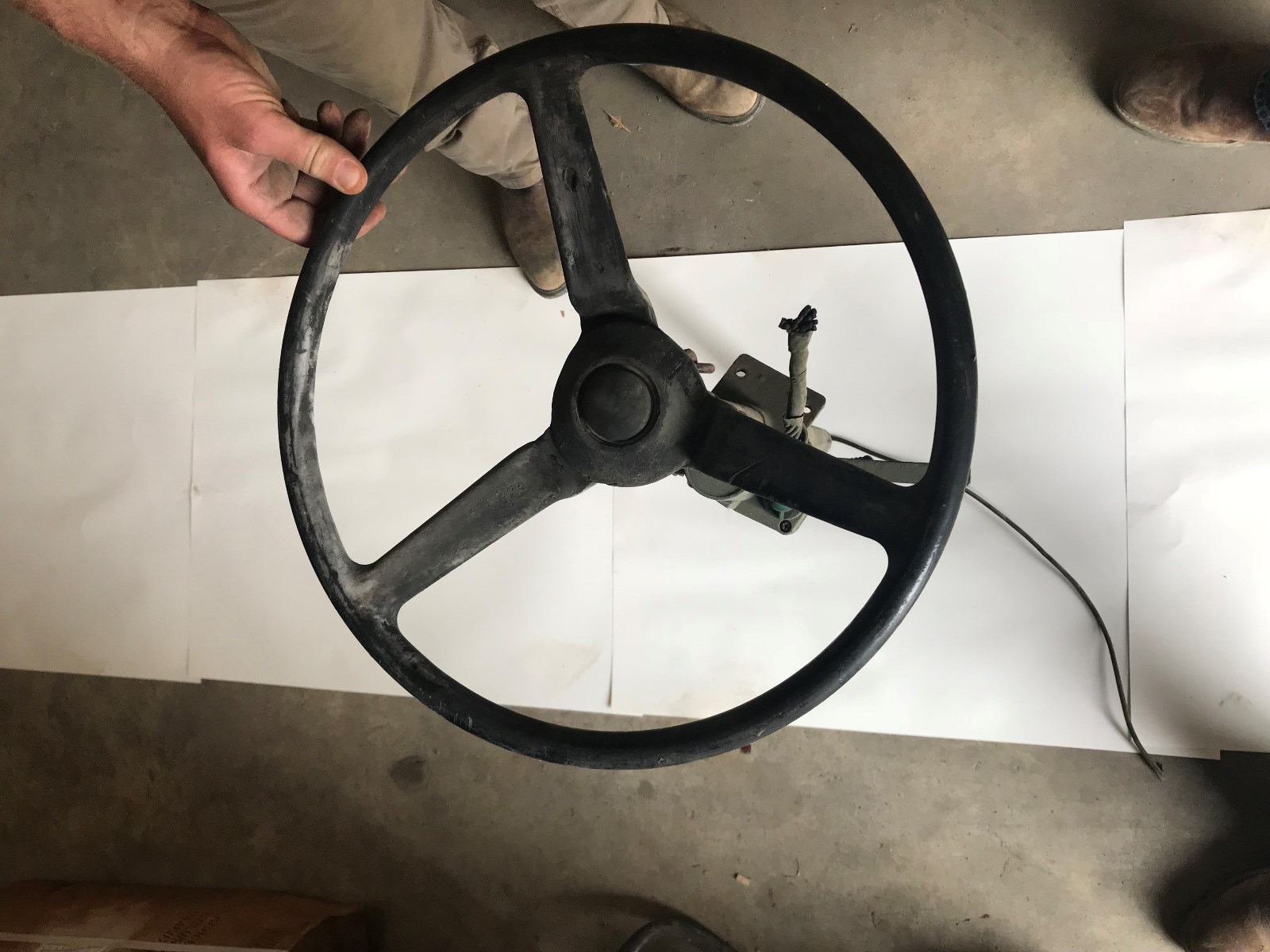 M151 VEHICLE FAMILY, MILITARY JEEP, M151A2 USED COLUMN WITH USED ...