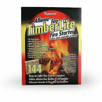 Imperial Timberlite Fire Starter 144 Squares KK0313 for sale online | eBay