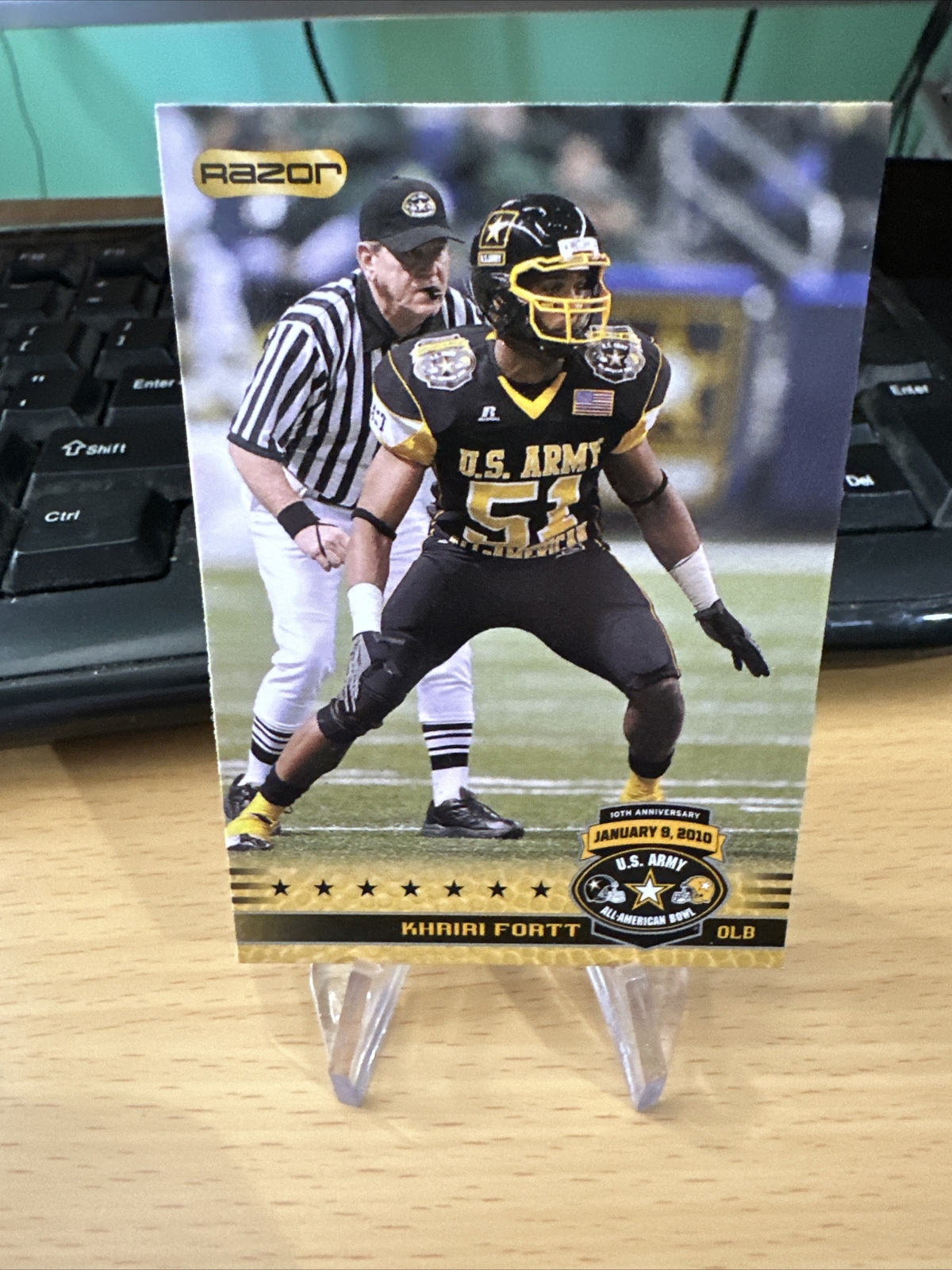 2010 Razor Army All-American Bowl #20 Khairi Fortt | eBay