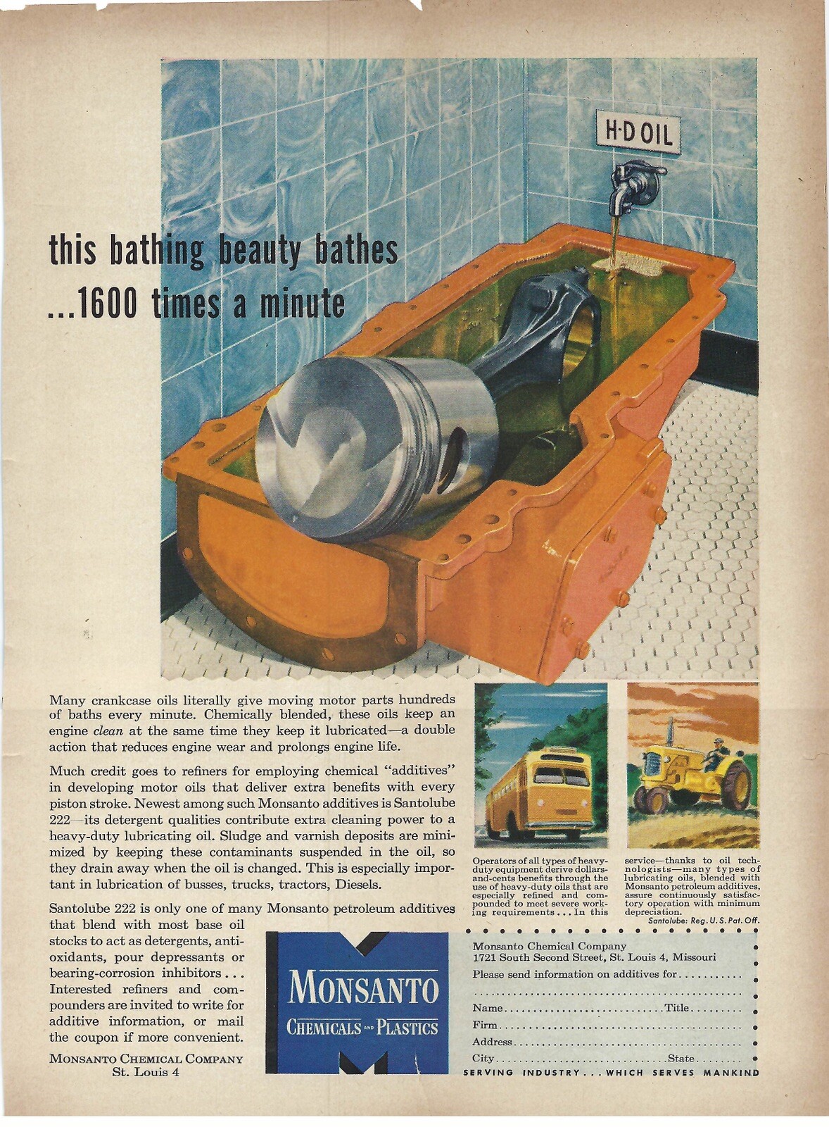 1948 Monsanto Chemicals and Plastics Bathing Beauty Vintage Print Ad ...