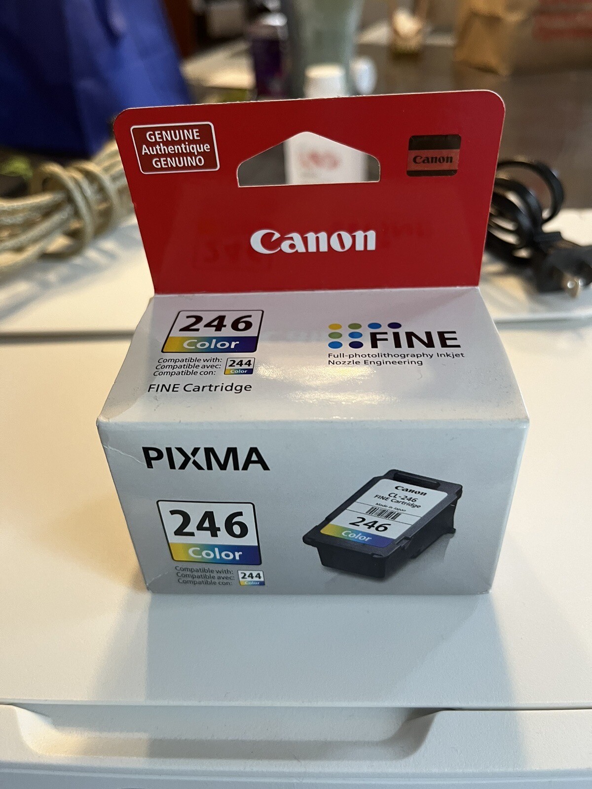 Canon Genuine PIXMA 246 Color Ink Cartridge BNIB 932177570003 | eBay