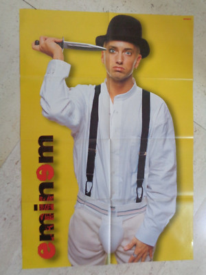 LARGE fantastic EMINEM / JOSH HARTNETT vintage 2000s giant magazine ...