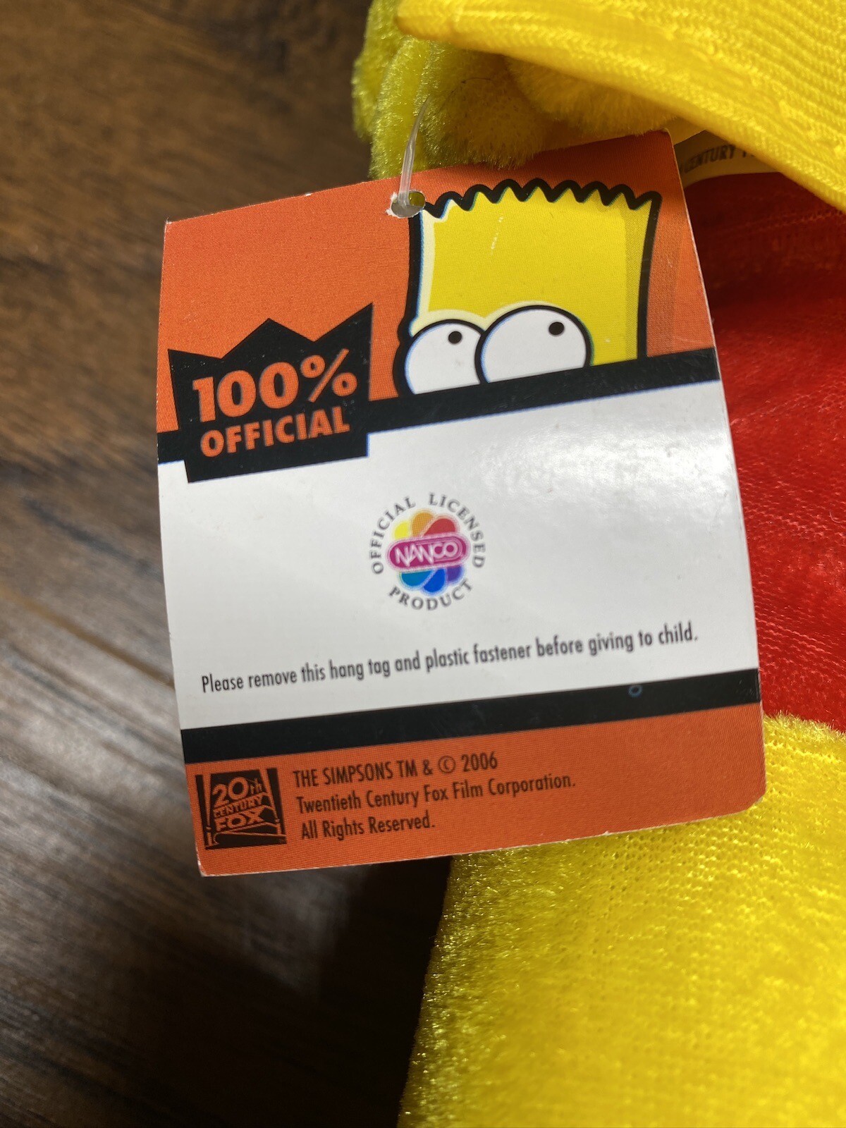 The Simpsons 2006 Homer Simpson Radioactive Man Plush 17” Vintage ...