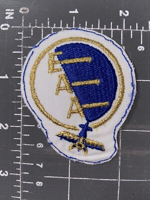 EAA Experimental Aircraft Association Patch Aviation Airplanes Flight ...