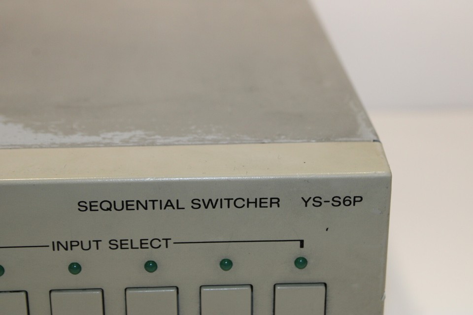 Sony YS-S6P Sequential Switcher | eBay