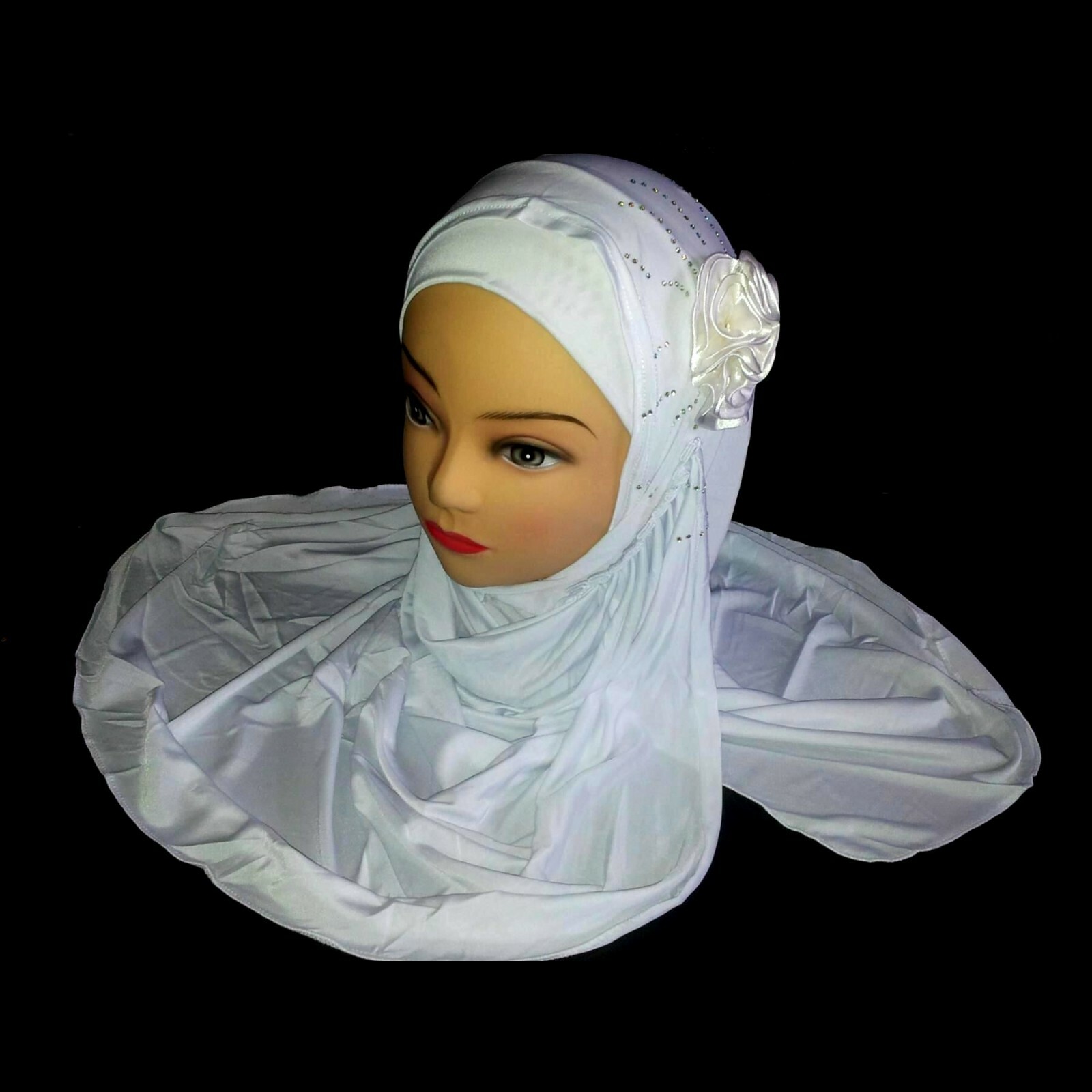 Kopftuch mit Strass Islam Kopfbedeckung Jadeed Muslima Hijab Tuch ...