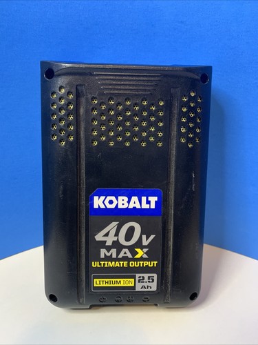Genuine Kobalt 40V MAX Ultimate Output 2.5Ah Li-Ion Battery KB 2540C-06 ...