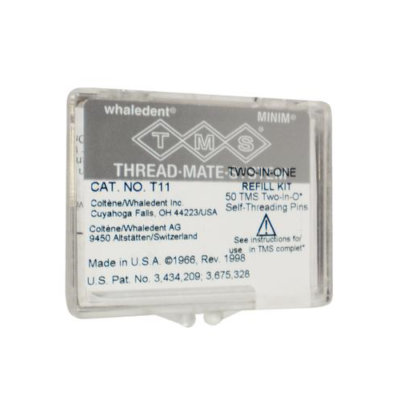 Coltene Whaledent T11 TMS Thread Mate System 2 in 1 Minim Pins .021" 50 ...