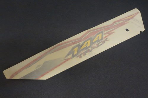 Polaris Right Hand 144" Tunnel Decal Red Yellow 2003 Edge RMK 700 RMK ...