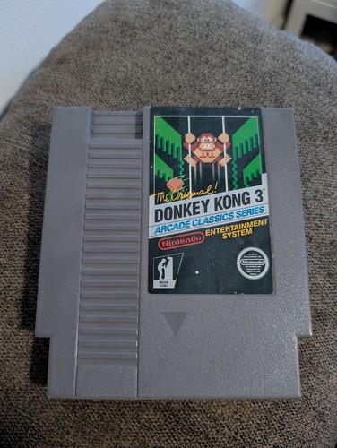 Donkey Kong 3 (Nintendo Entertainment System NES, 1983) Cart Only ...