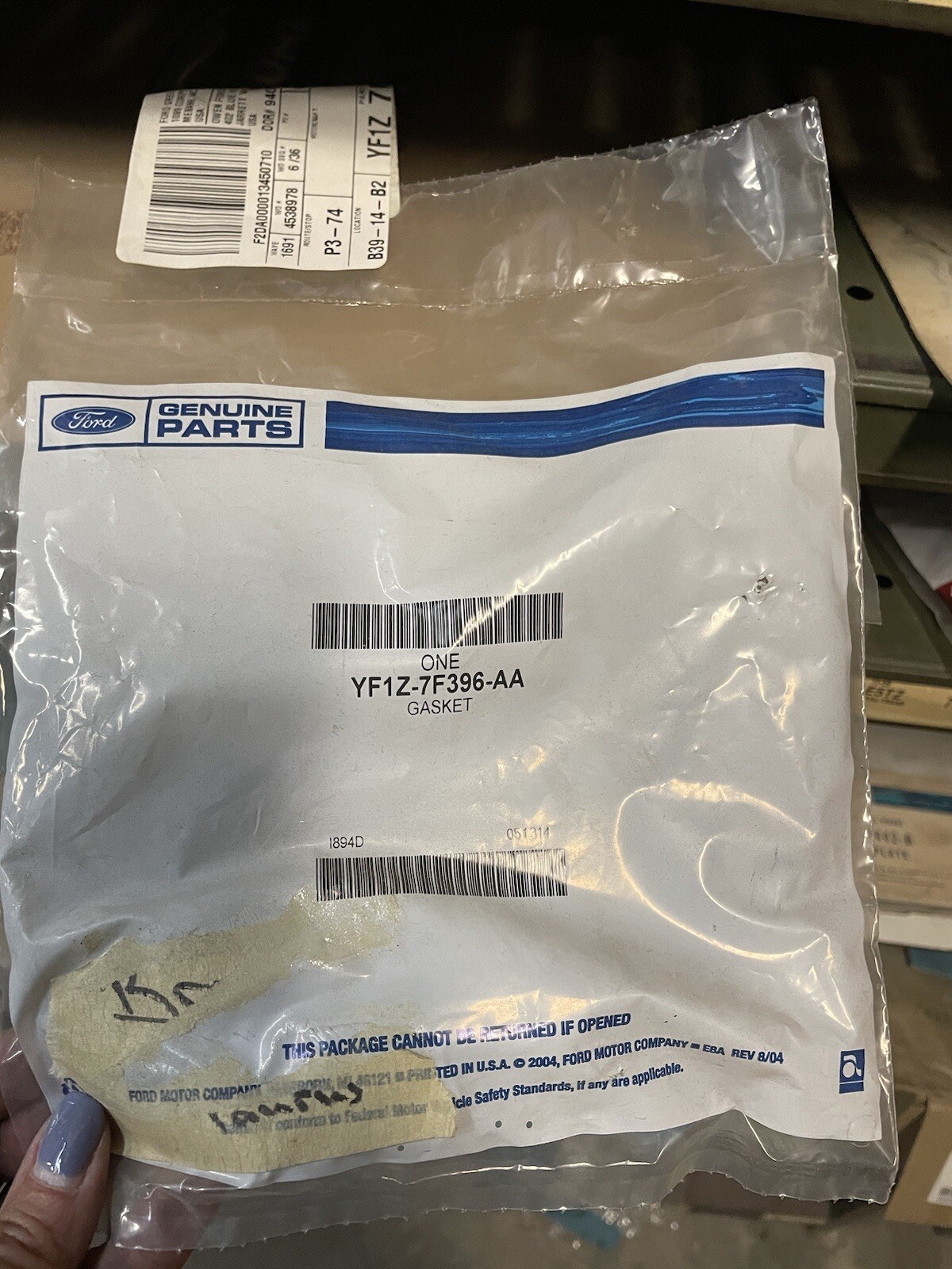 FORD OEM GASKET YF1Z-7F396-AA for sale online | eBay