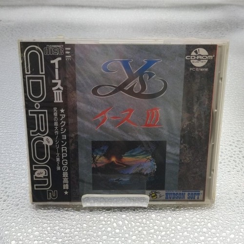 Hudson Soft Ys Iii Pc Engine Software Cd-Rom2 h66_0320 | eBay