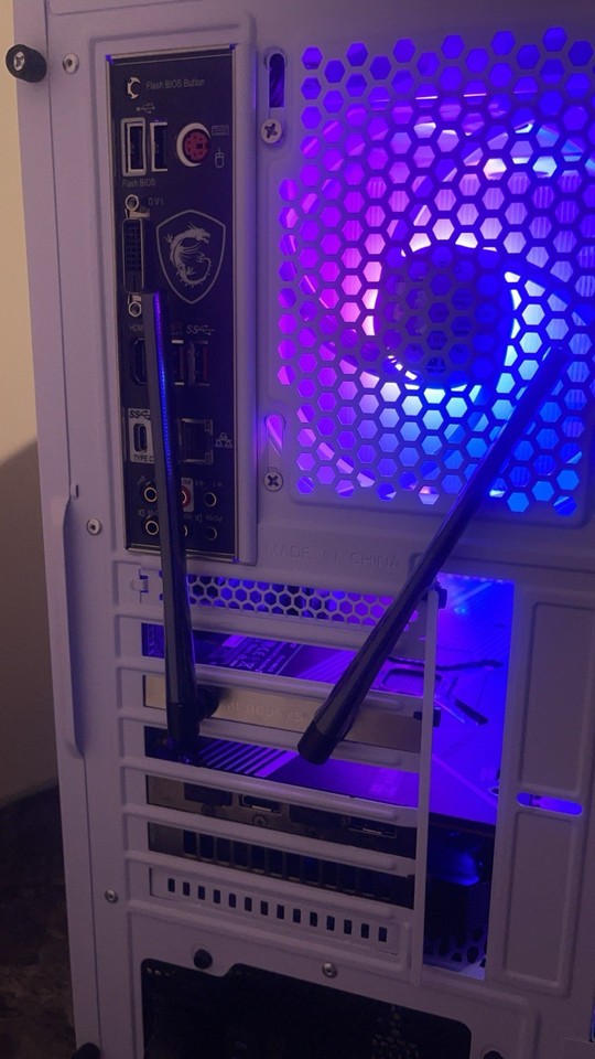 High Performance Gaming PC 6700 RTX RGB Lighting Excellent Condition ...