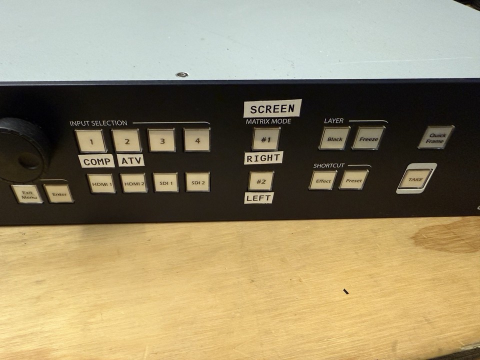 Analog Way QMX150-H 8x2 Seamless Switcher HD/3G SDI (HDBaseT) | eBay