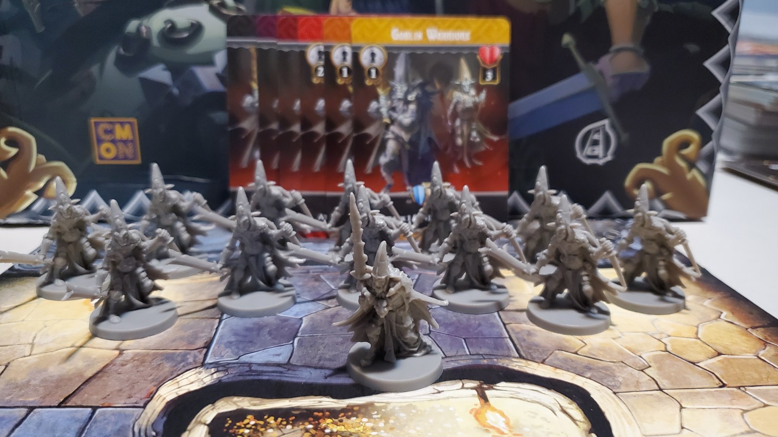 Massive Darkness Goblin Warriors with MD2 Cards ONLY | eBay