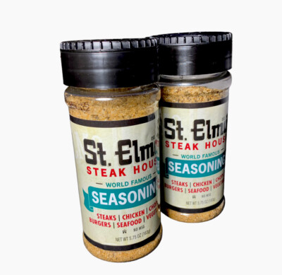 ((2)) St. Elmo Steak House Seasoning 5.75 oz | eBay