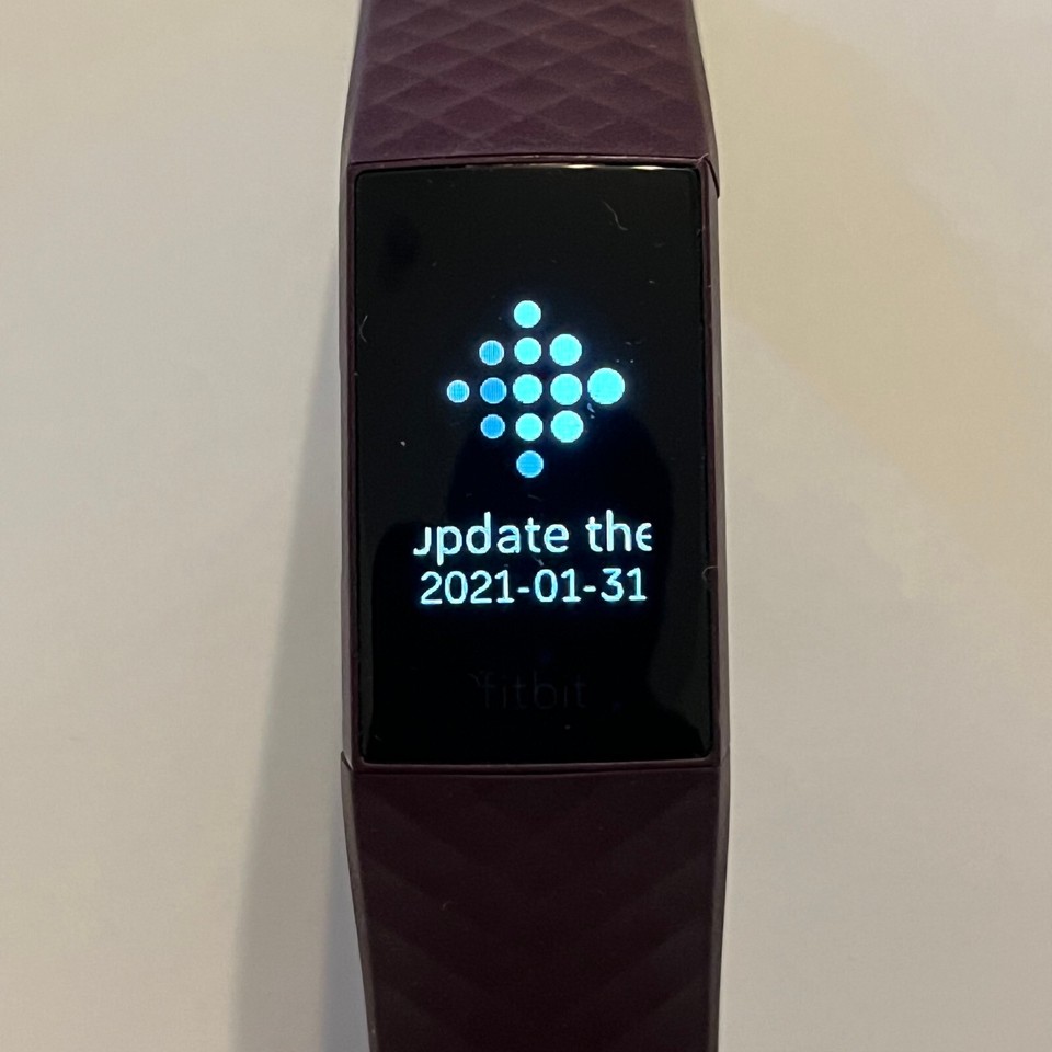 Fitbit Charge 4 Fitness GPS Activity Tracker w/ Heart Rate Monitor ...