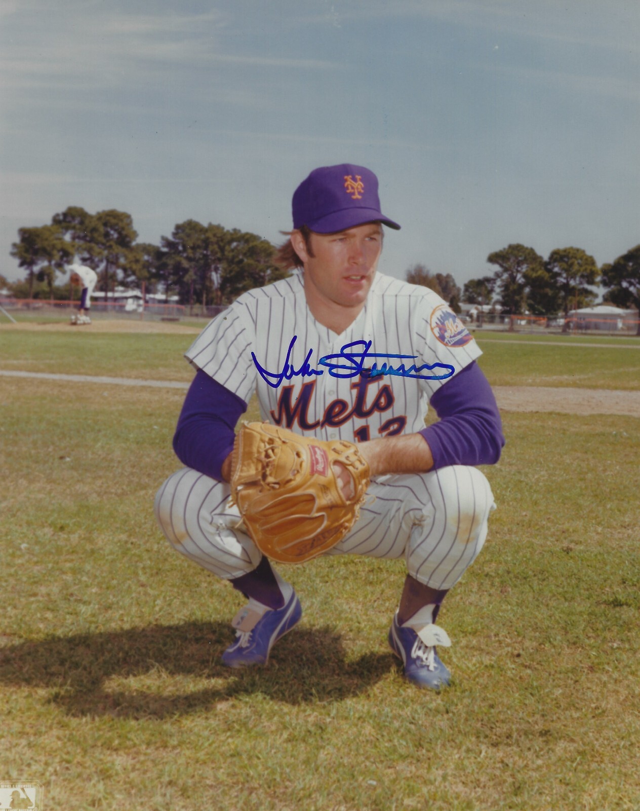 John Stearns Autographed Signed 8x10 Photo - MLB NY Mets Phillies - w ...
