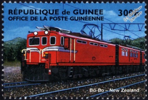 NEW ZEALAND RAIL (NZR) Class EA/EO Bo-Bo Electric Locomotive Train ...