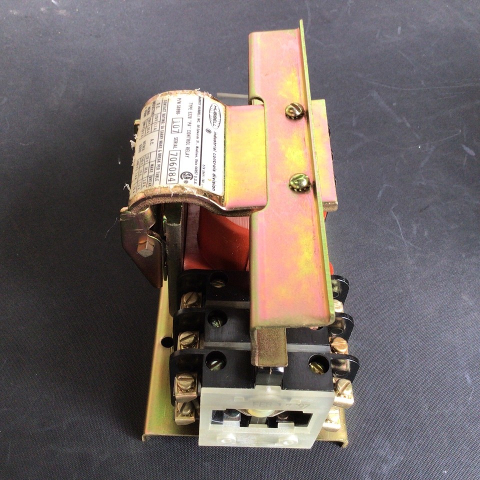 HUBBELL Type 5320, 58990-107 CONTROL RELAY NOS | eBay