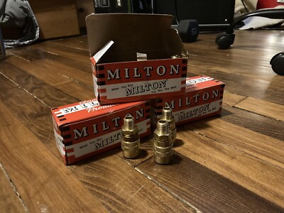 Milton (S-716) 1/4" Male NPT M Style (Industrial) Air fitting Quick ...