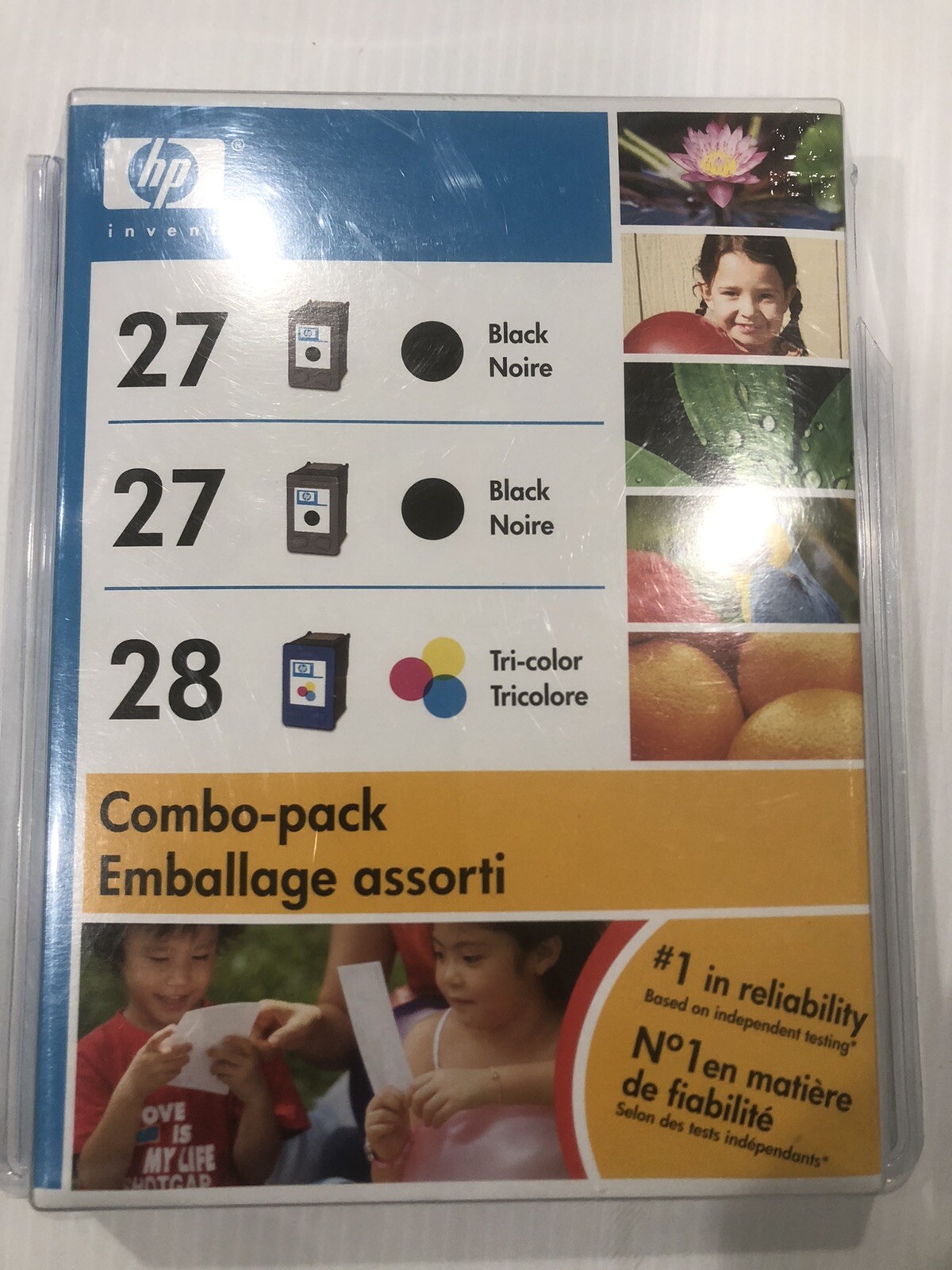 Genuine HP 27 Black Original Ink Cartridge C8727a Exp Jul 09 for sale ...