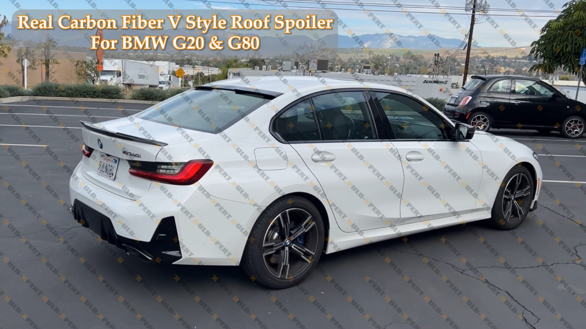Duck Bill Spoiler Glossy Black Rear Spoiler For 2019-2025 BMW G20 3 ...