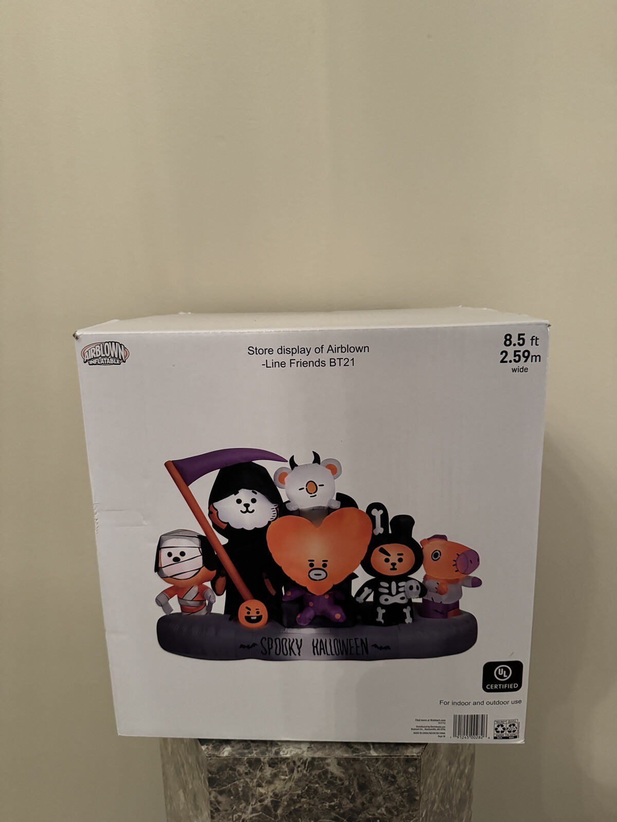 BT21 Line Friends Spooky Halloween Airblown Inflatable NIB | eBay