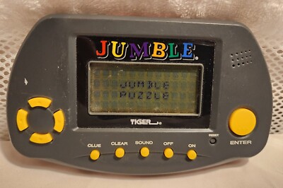 Vintage Tiger Electronics Jumble Hand Held Game 1998 Tested Working | eBay
