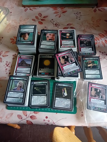 Star Trek CCG cards collection loads! Box Find | eBay